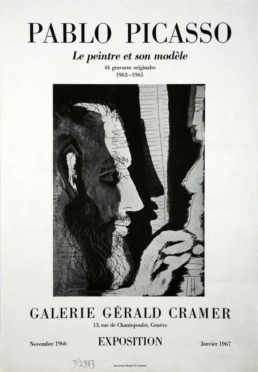 Pablo PICASSO,Pablo Picasso The Painter and his Model 44 Original ...